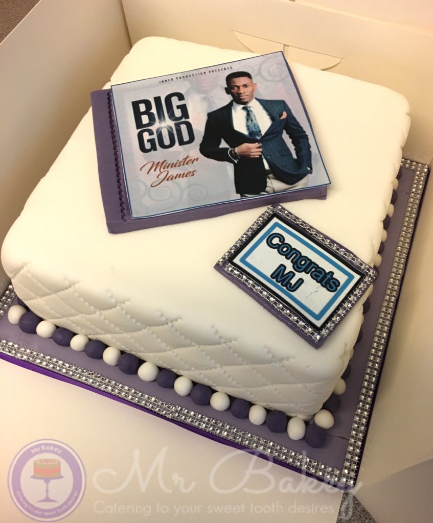 L.P. Release Themed Cake - Mr Bakey