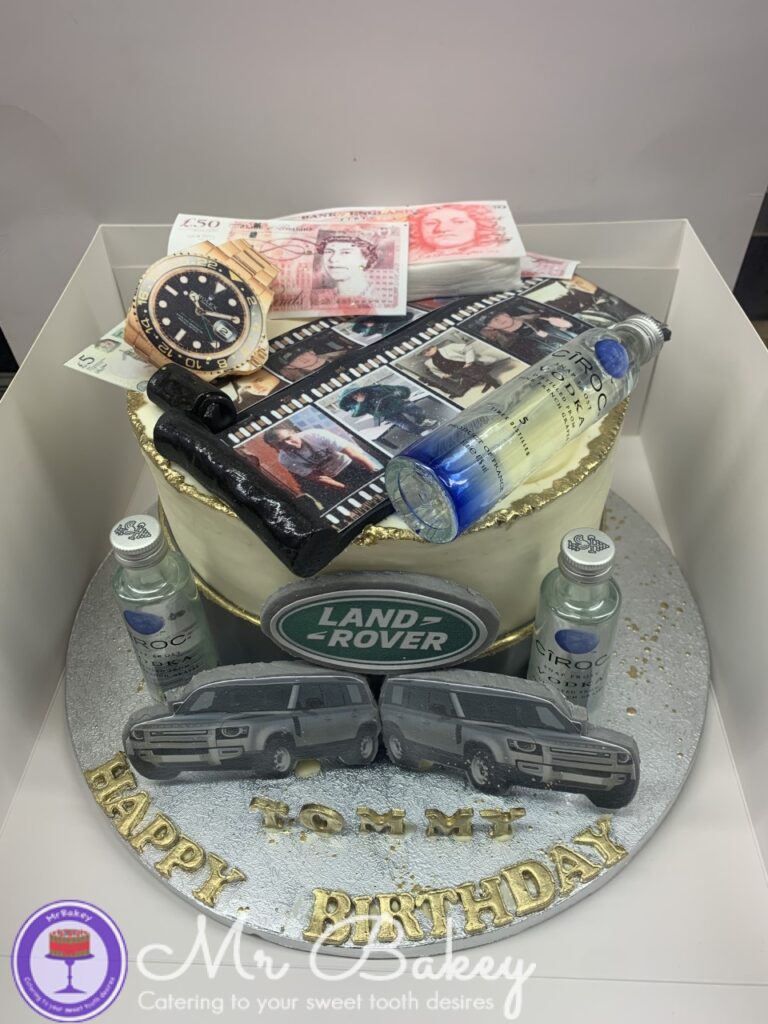 Land Rover Birthday Cake - Mr Bakey